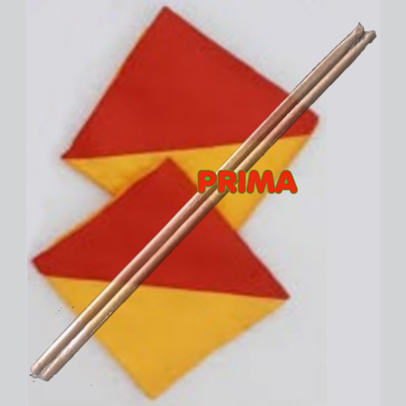 Jual SEMAPHORE / SEMAFOR PRAMUKA GRADE A (1 PASANG BENDERA + STIKNYA ...