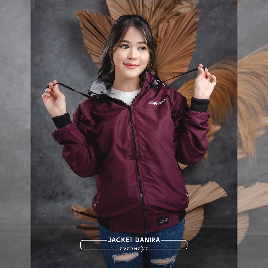 Jual Evernext - Jaket Bolak Balik Wanita Jaket Outdoor Cewek Jaket ...