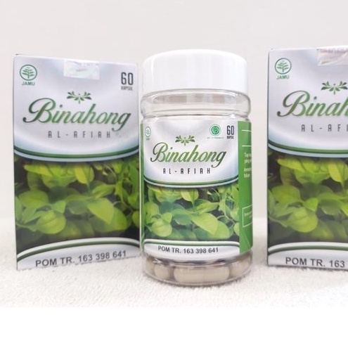 Jual Binahong Kapsul Ekstrak Daun Binahong Al-Afiat BPOM 60 Kapsul | Shopee Indonesia