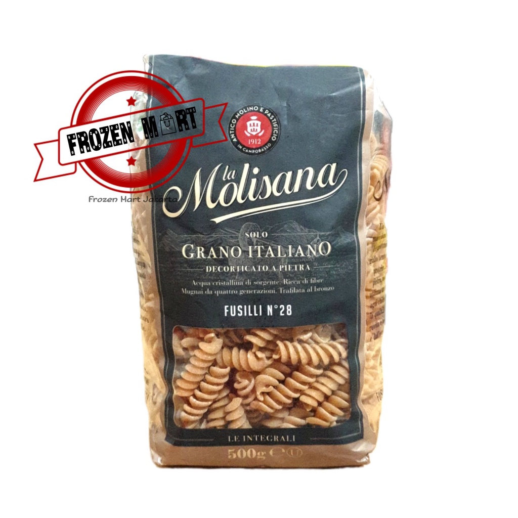 Jual LA MOLISANA Fusilli No 28 / Pasta Gandum Utuh / Fusili Pasta 500Gr ...