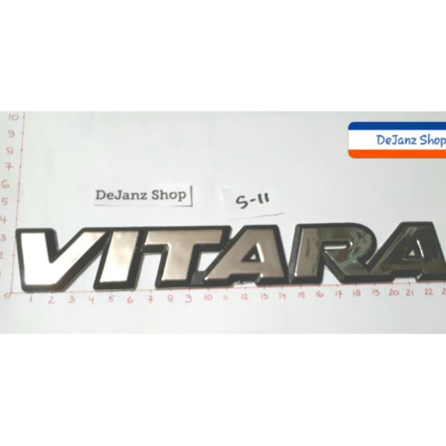 Jual Emblem / Tulisan / Sticker / Tempelan / Logo Suzuki VITARA | Shopee Indonesia