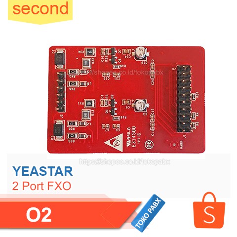 Jual O2 module FXO 2 port Yeastar | Shopee Indonesia
