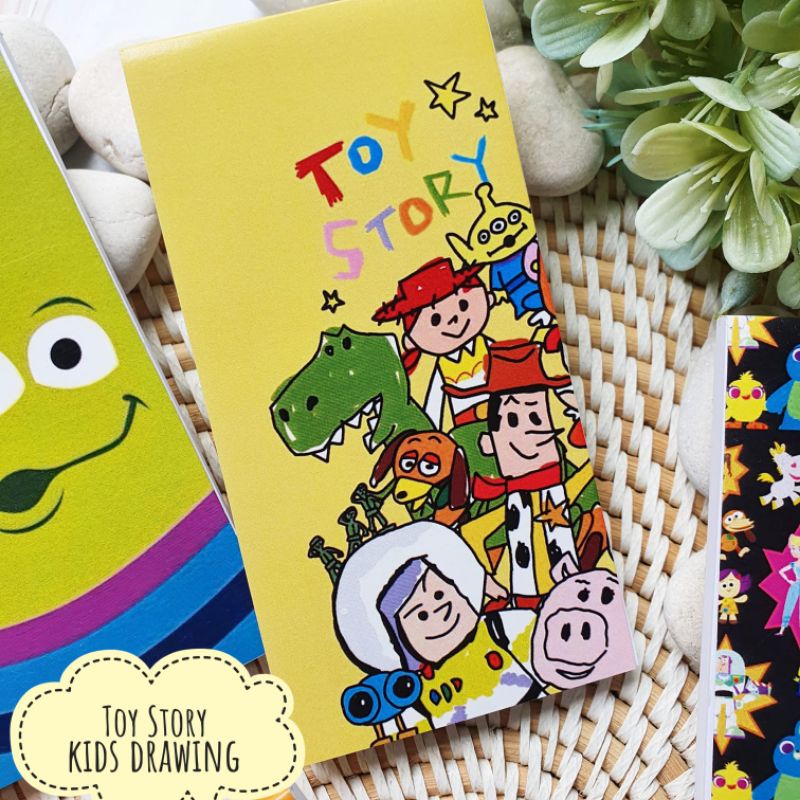 Jual Toy Story Mini Long Notes Buku Catatan Tulis Notebook Notepad ...