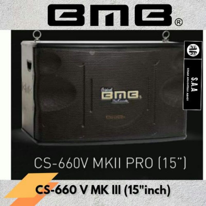 Jual SPEAKER PASIF BMB CS-660V MKIII(15"inch) | Shopee Indonesia