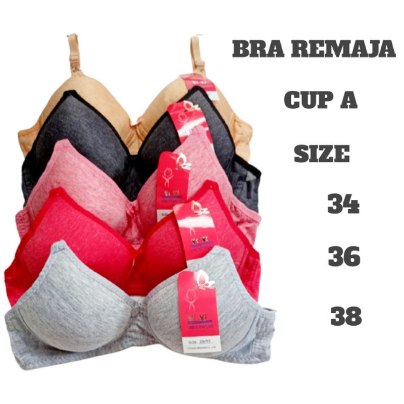 Jual BH REMAJA YIYI BRA REMAJA BUSA CUP A murah meriah busa awet ...