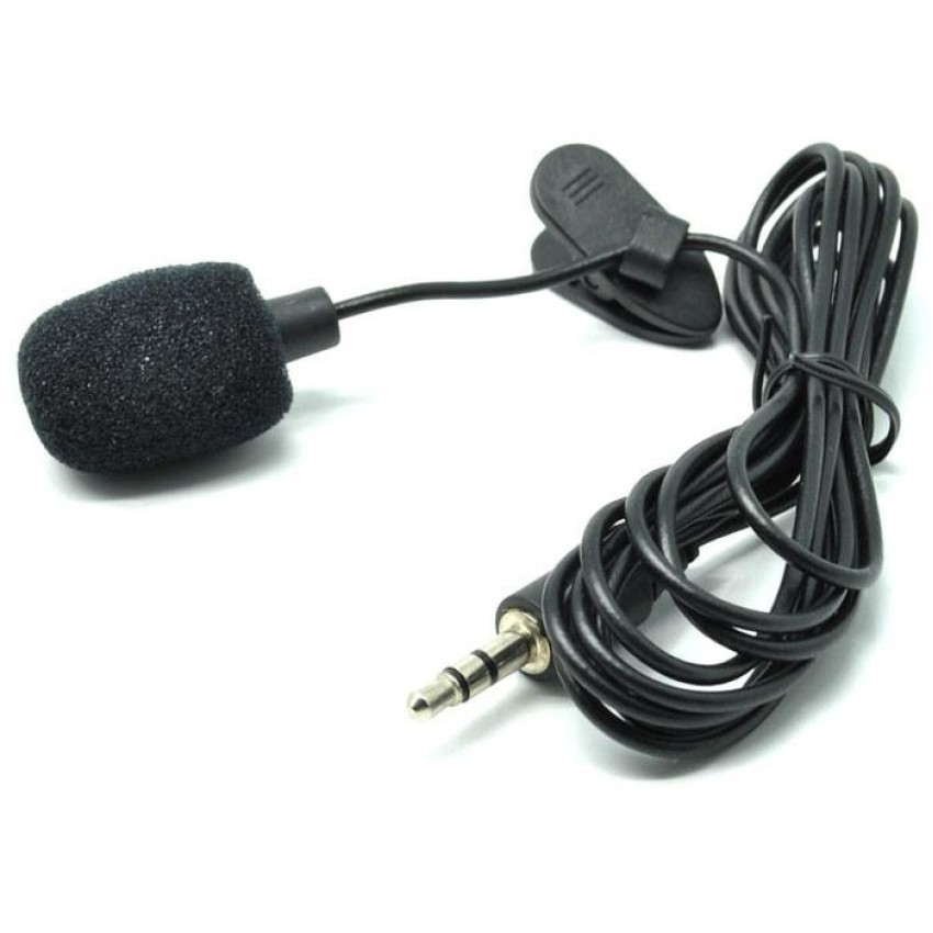 Jual Clip On Mic Microphone 3.5mm Clip On Mikrophone Klip / Laptop / PC ...