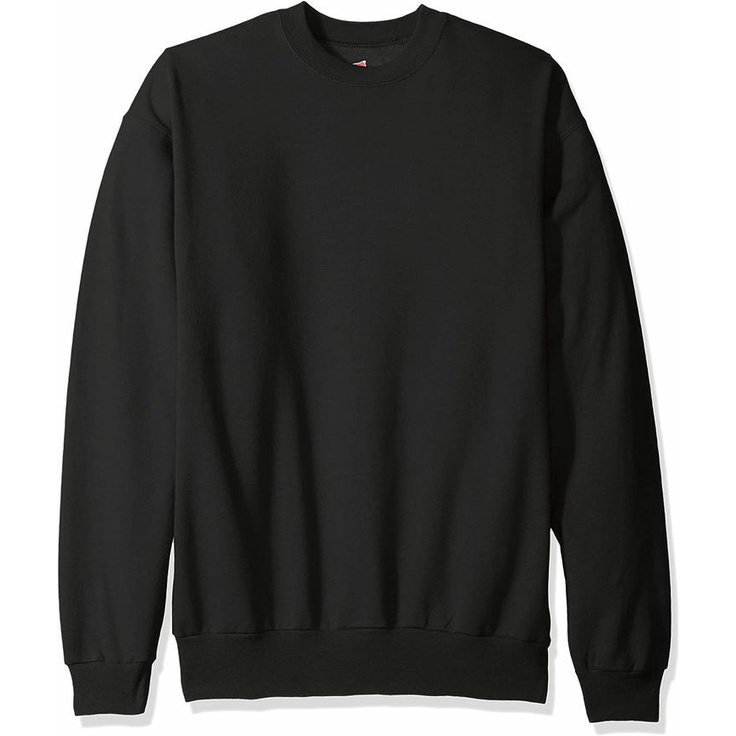 Jual Sweater Polos Termurah Bandung (Crewneck Hitam) | Shopee Indonesia