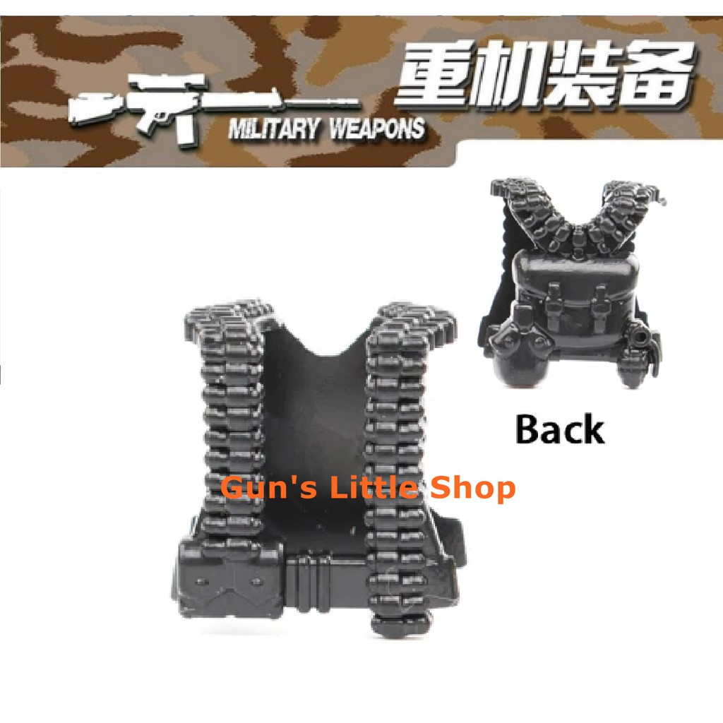 Jual Brick - Accessories Army Vest Armor Military Rebel Terorist lego ...