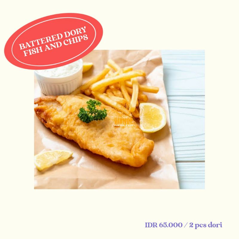 Jual BATTERED DORY FISH AND CHIPS | Shopee Indonesia
