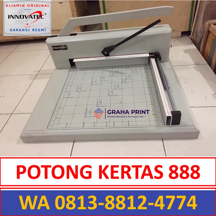 Jual Alat Pemotong Kertas 888 Mesin Potong Kertas A3 1Rim Manual ...