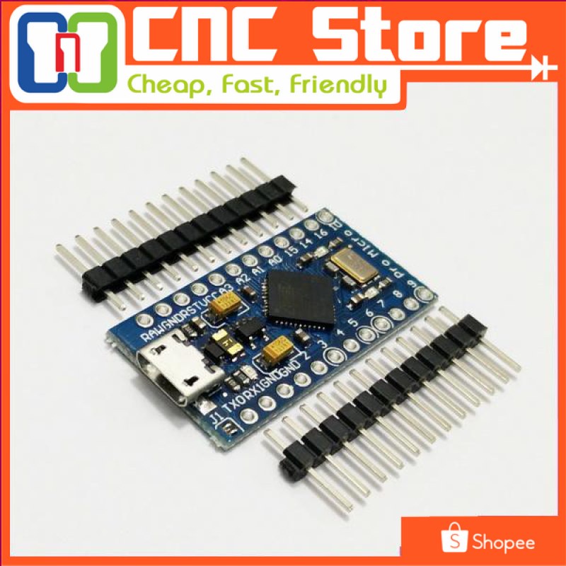 Jual [BRD-0010] ARDUINO PRO MICRO ATMEGA32U4 16MHZ 5V BOARD | Shopee Indonesia