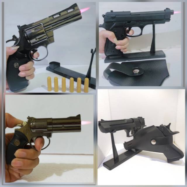 Jual Korek Api Gas Model Pistol Dengan Laser | Shopee Indonesia