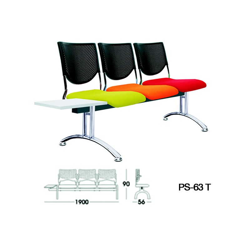 Jual Indachi Public Seating PS 62 / PS 63 / PS 63 T / PS 64 - Kursi Tunggu - Khusus Jabodetabek ...