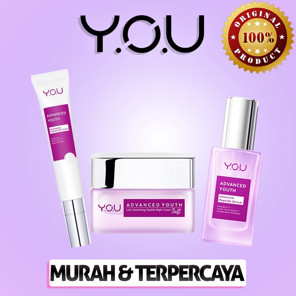 Jual YOU Advanced Youth Intensive Series Skincare ( Cream / Face Serum ...