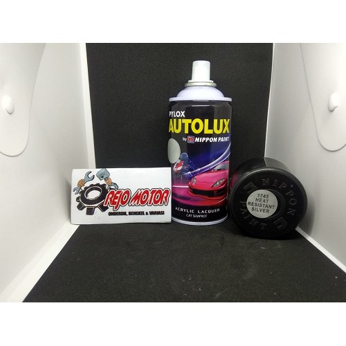 Jual PILOX/PYLOX ANTI BAKAR/WARNA SILVER AUTOLUX/ 1743 HEAT RESISTANT ...