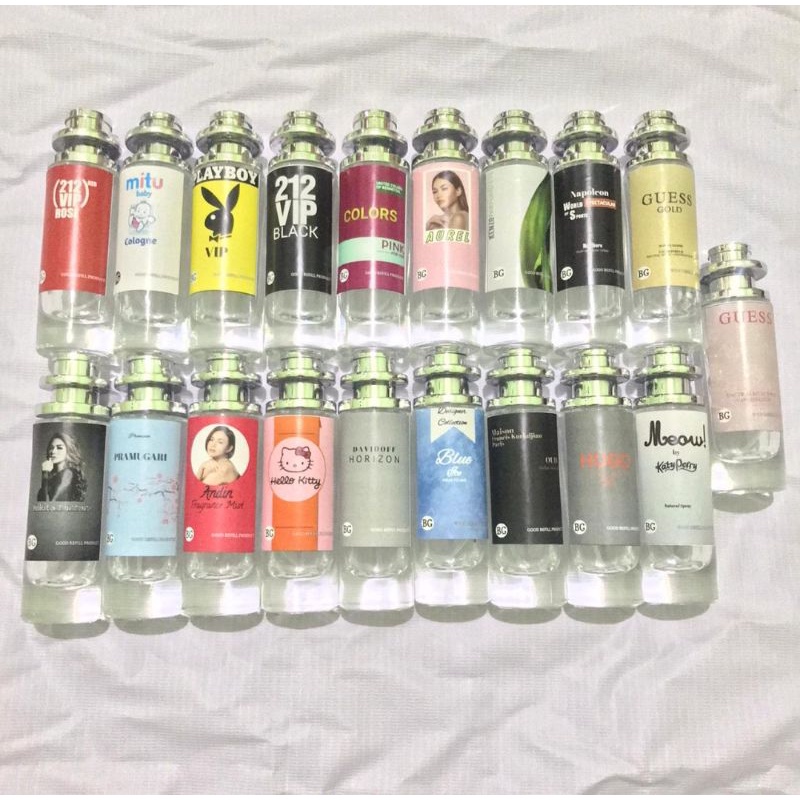 Jual PARFUM REFILL THAILAND 35ML 1KG ISI 9 BOTOL | Shopee Indonesia