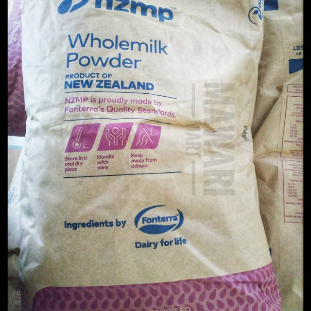 Jual Susu Full Cream / Whole Milk Bubuk NZMP Fonterra ( 25 Kg ...