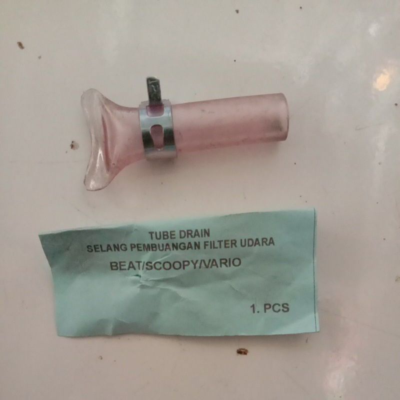 Jual Tube Drain Karet Slang-Selang Pembuangan Filter Udara BEAT SCOOPY ...