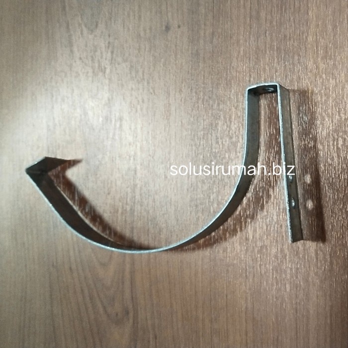 Jual PENYANGGA TALANG BULAT 1/2 LINGKARAN plat besi GANTUNGAN FITING ...