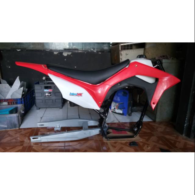 Jual Rangka trail dan cover body crf custom | Shopee Indonesia