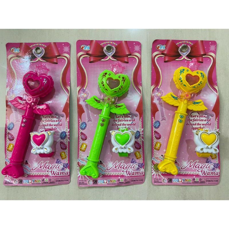 Jual Tongkat Peri / Tongkat Ajaib Magic Wand / Mainan Tongkat Peri Love ...