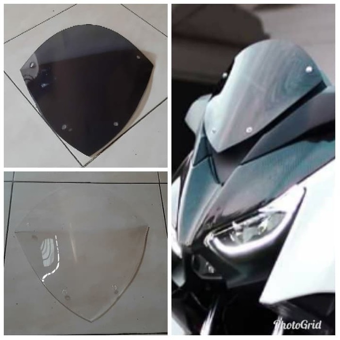 Jual winshield xmax. visor xmax. model sporty | Shopee Indonesia