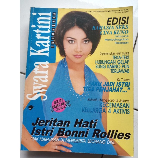 Jual Majalah Jadul Majalah Bekas Majalah SUARA KARTINI Indonesia Majalah Suara Cantika Majalah ...