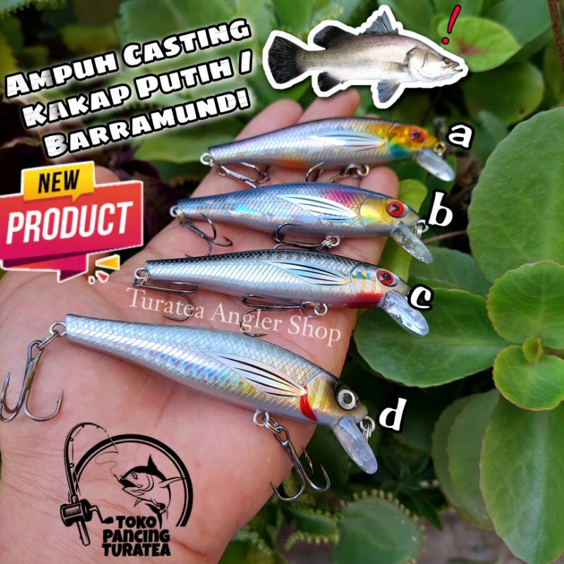 Jual HOT SALE!! Umpan Pancing Casting Minnow Floating/Sinking 8.5cm-9.5g Mirip Belanak Ampuh ...