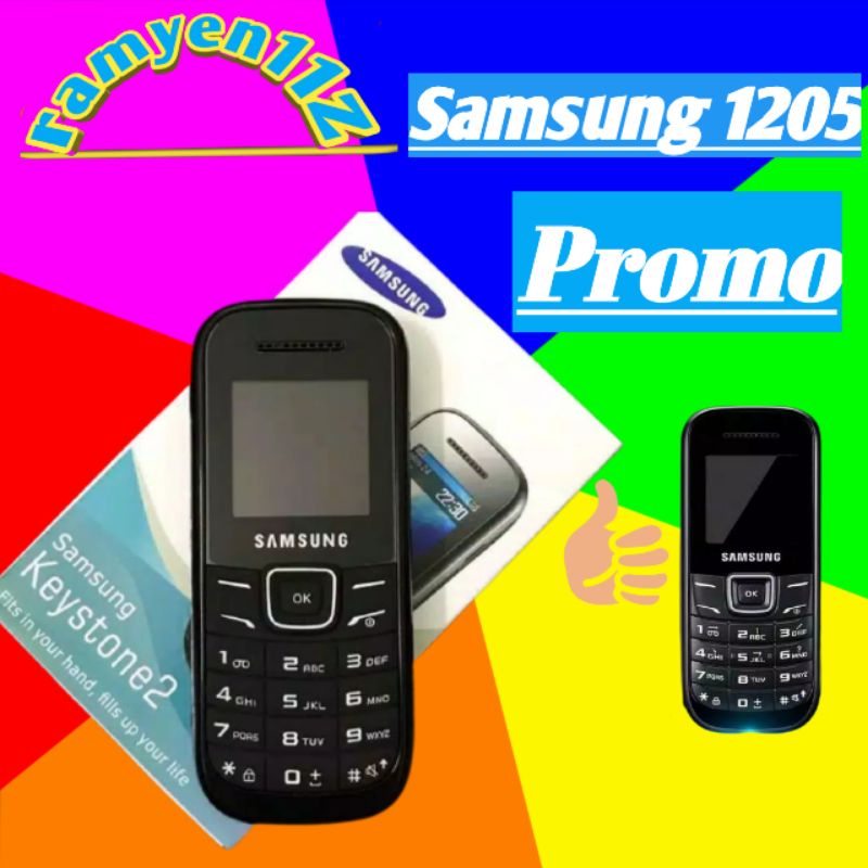 Jual samsung E1205 GSM type GT Garansi 1 bulan Berkualitas | Shopee ...