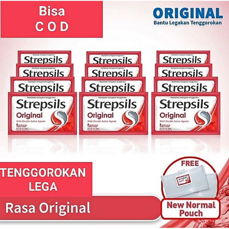 Jual permen strepsils / strepsils pelega tenggorokan / strepsils obat ...