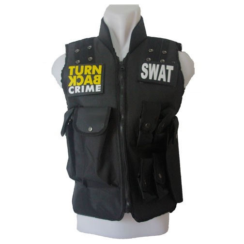 Jual Rompi Motor Vest Body Protector Bikers SWAT - POLICE by FUNCOVER ...