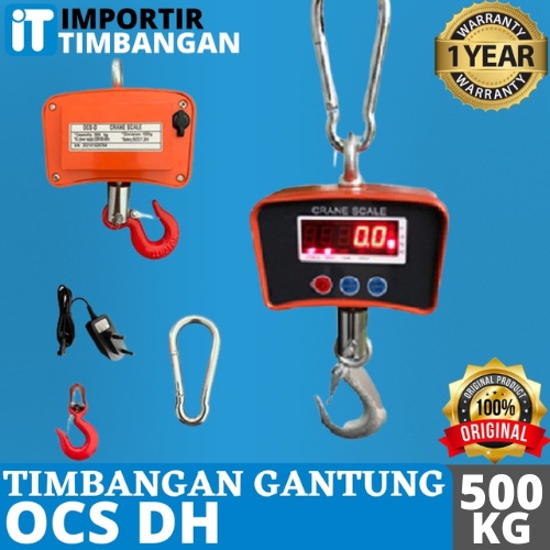 Jual Timbangan Digital Gantung 500 kg Ocs | Shopee Indonesia