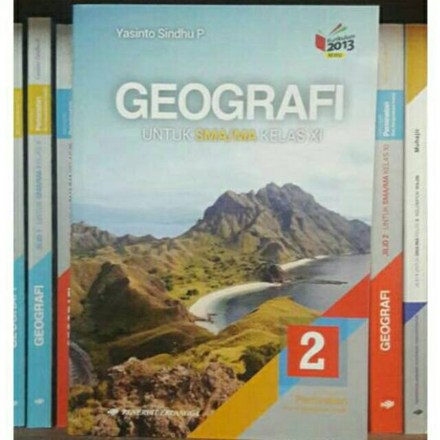 Jual BUKU GEOGRAFI jilid 2 SMA/MA kelas 11/XI Kurikulum 2013 Revisi ERLANGGA | Shopee Indonesia