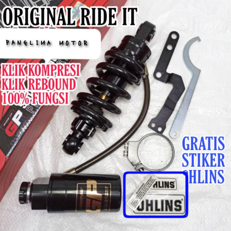 Jual SHOCKBREAKER SHOCK RIDE IT MONOSHOCK RIDE IT GP BLACK SERIES JUPITER MX MX KING | Shopee ...