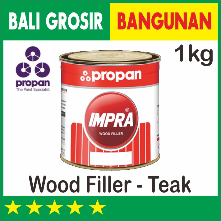 Jual TEAK PROPAN IMPRA DEMPUL KAYU SH 113 WOOD FILLER 1 KG | Shopee ...