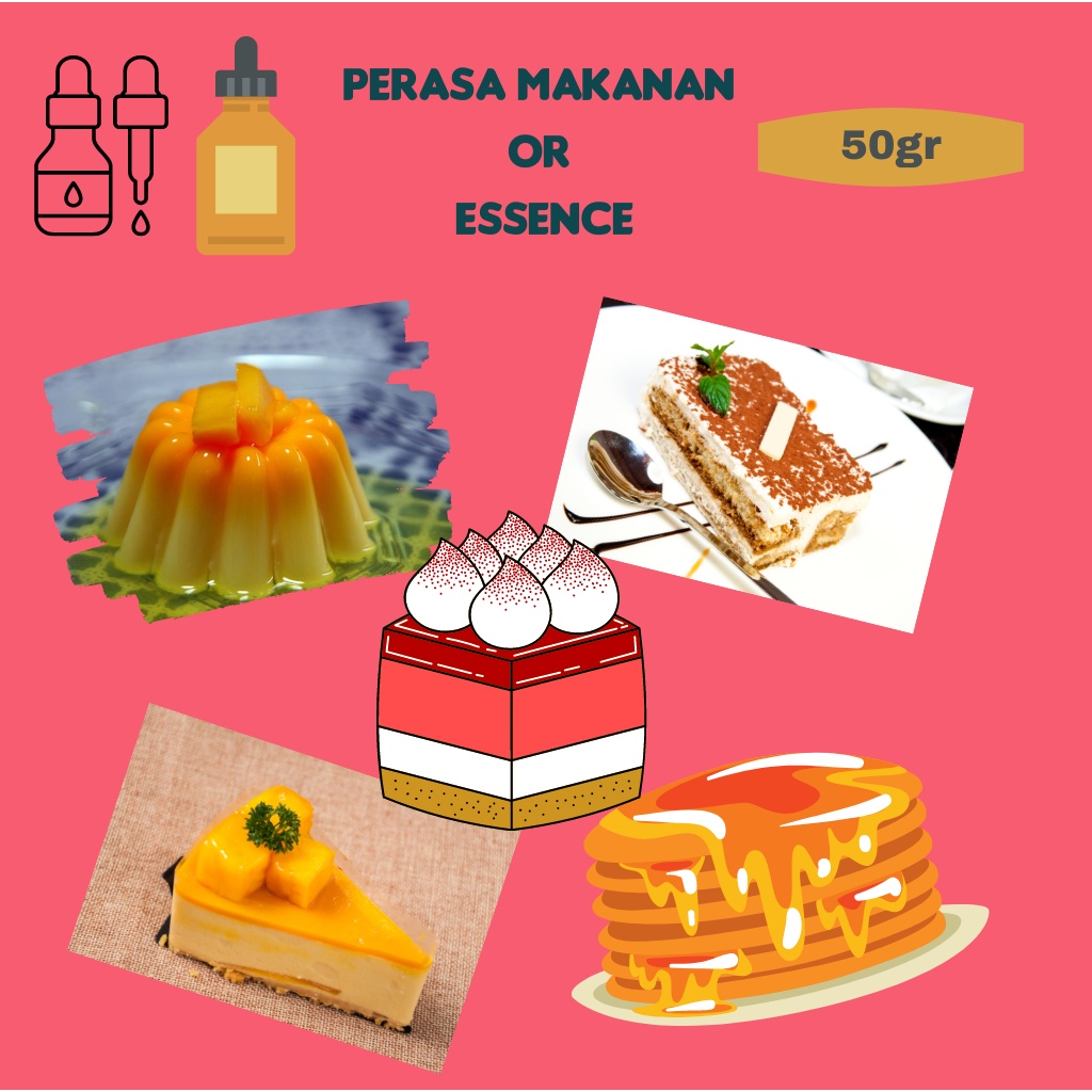 Jual Bubuk Essence Perasa Makanan Minuman Aneka Rasa Coklat Choco ...