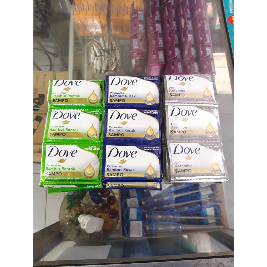Jual Shampoo Dove Sachet (12 x 9 mL) | Shopee Indonesia