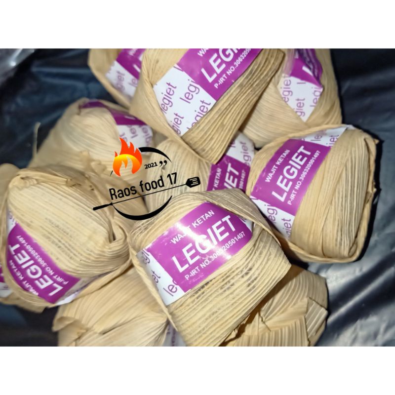 Jual 1Kg Dodol WAJIT" ketan Hitam/ Dodol Garut Khas Garut Terlaris ...