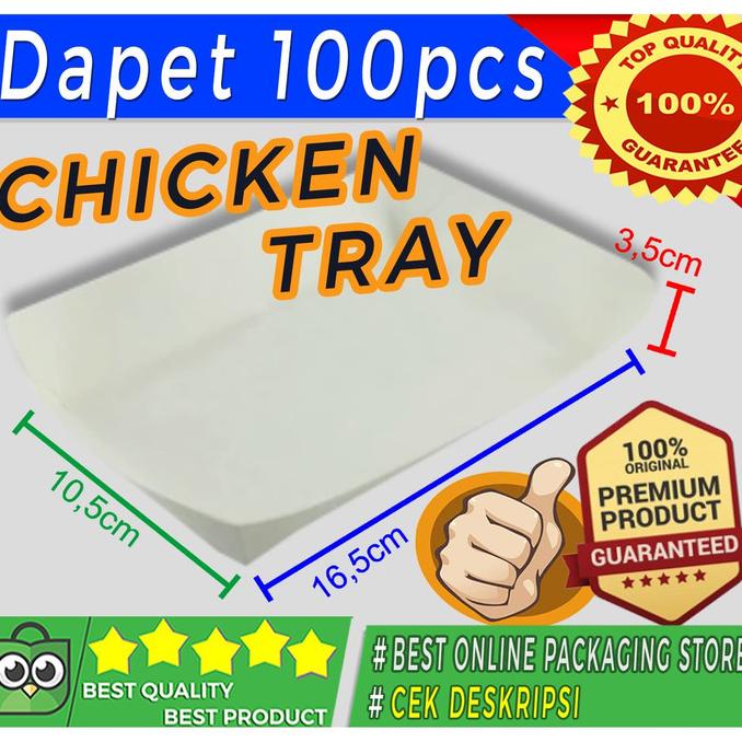Jual CHICKEN TRAY ( TRAY LUNCH BOX ) | Shopee Indonesia