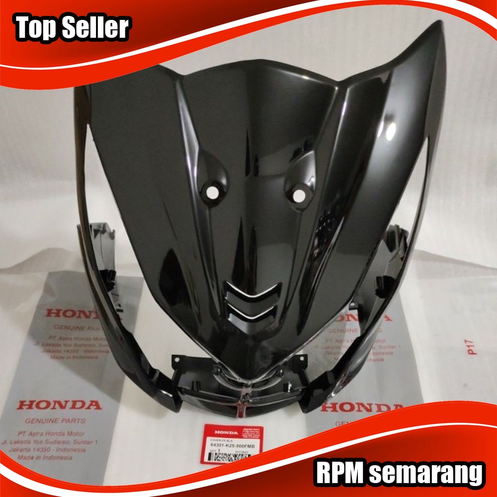 Jual Cover Panel Tameng Dada Depan Lampu Honda Beat FI 2012-2014 ...