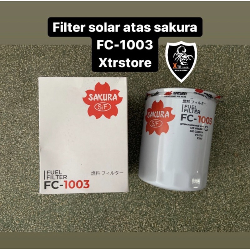 Jual Filter solar atas FC-1003 Filter Sakura Atas Colt Diesel FC1003 ...