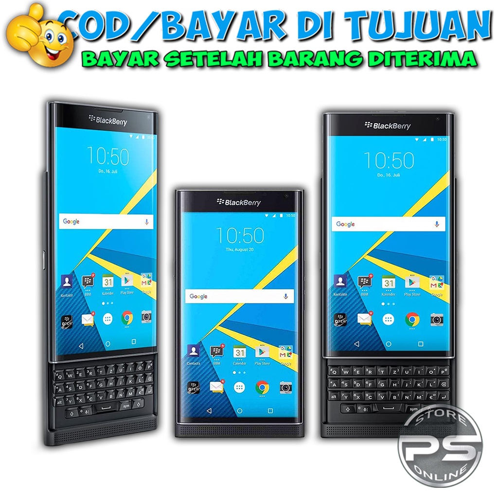Jual HP Blackberry Priv 4G - BB dengan OS Android - BB tercanggih di ...