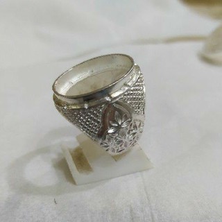 Jual CINCIN EMBAN RING PERAK ASLI HANDMADE MODEL UKIR IRAN BATU PERMATA ...