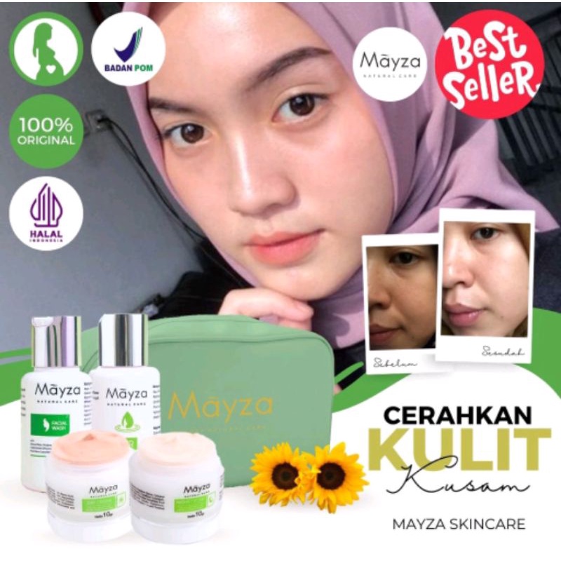 Jual Paket Skincare Mayza Natural Care Lengkap | Shopee Indonesia