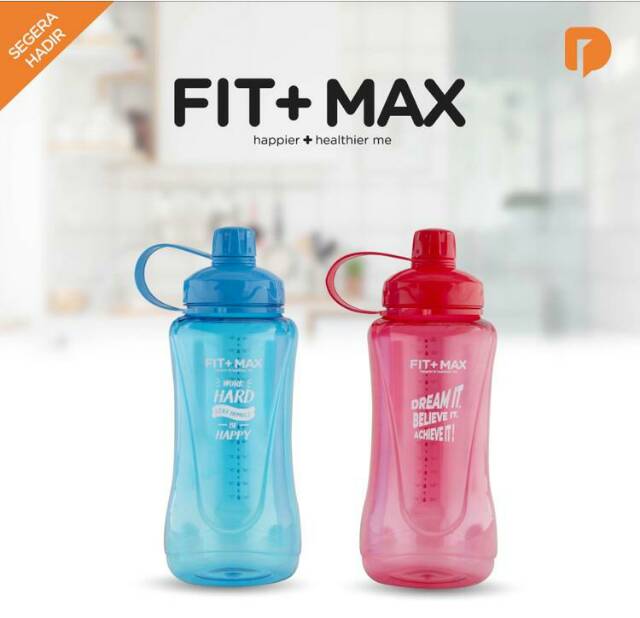 Jual BOTOL MINUM JUMBO MURAH ISI DUA PCS/FIT+ MAX UKURAN 2 LITER ...