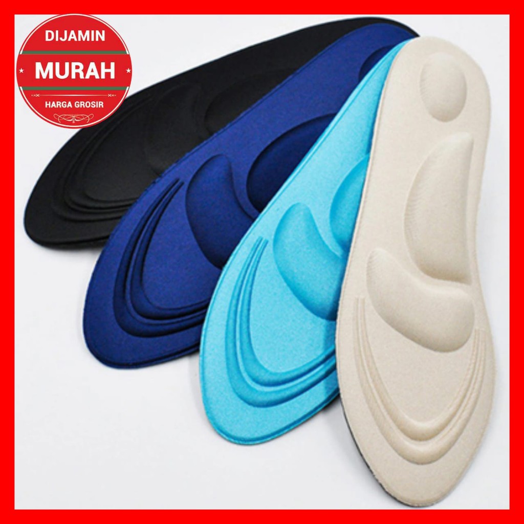 Jual INSOLE 4D ORTHOPEDIC INSOLE SEPATU INSOLE PENGGANJAL SEPATU ...