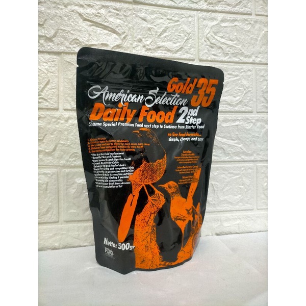 Jual VOER MURAI BATU AMS GOLD35 STEP2 VOER AMERICAN DAILY FOOD 2ND STEP ...