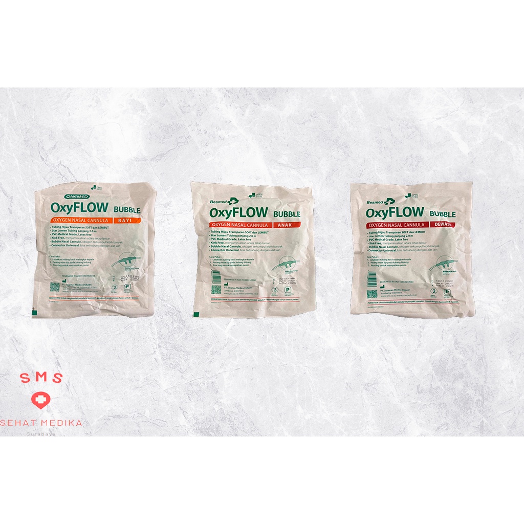Jual Oxyflow Bubble Nasal Canula Selang Oksigen | Shopee Indonesia
