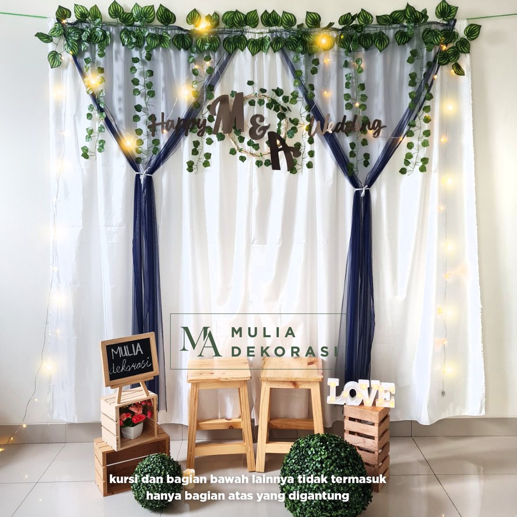 Jual VALUE PACK Dekorasi Backdrop Lamaran Nikahan Aqiqah Background ...