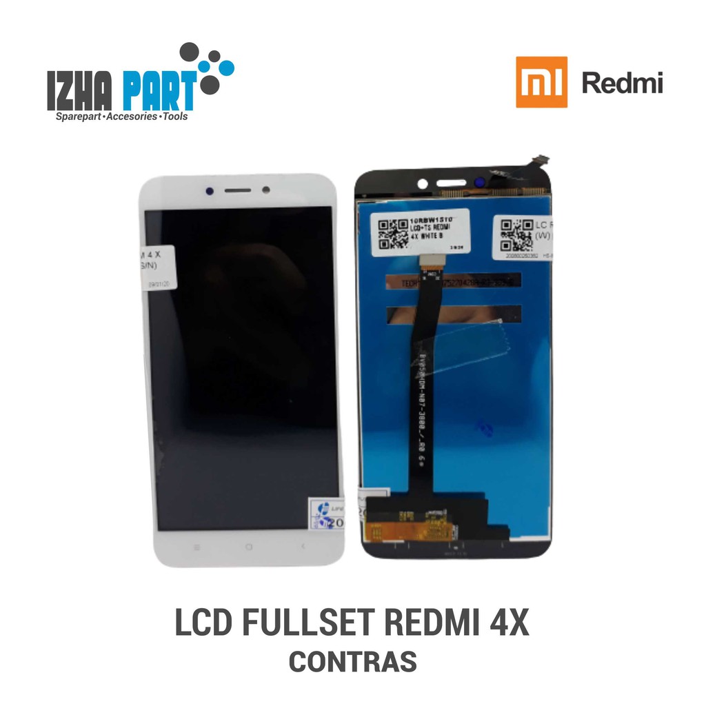 Jual Lcd Touchscreen Xiaomi Redmi 4X (PUTIH) | Shopee Indonesia